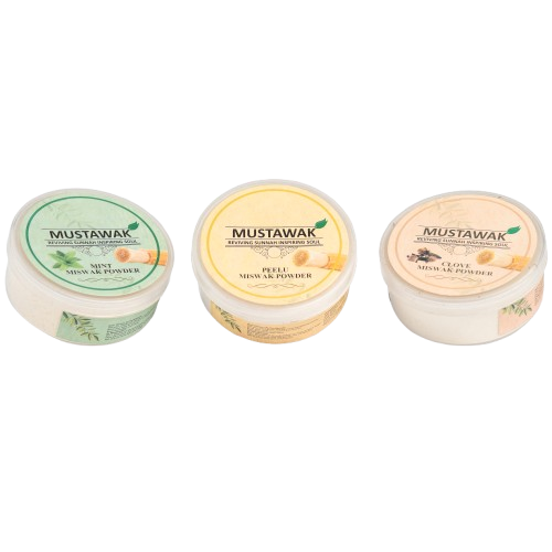 Miswak Powder Combo Pack 3 – mustawak